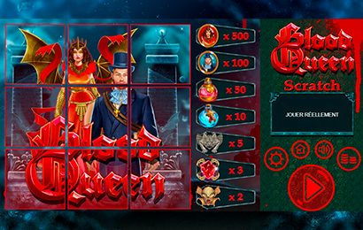 Jouer en ligne à Blood Queen Scratch - lotoquebec.com